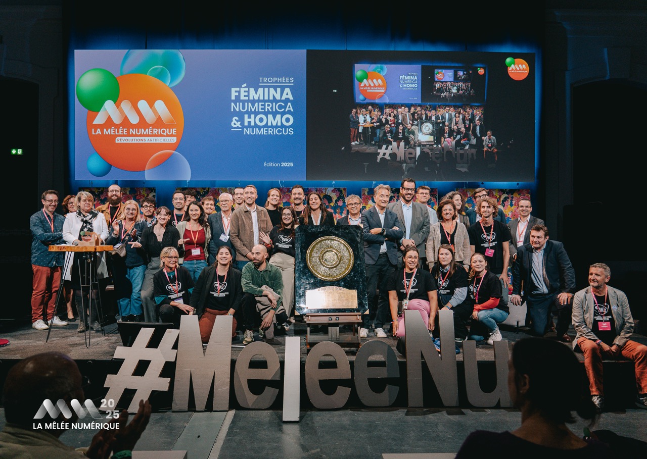 Les prix et trophées décernés dans le cadre du festival La Mêlée Numérique 2025 - La Mêlée